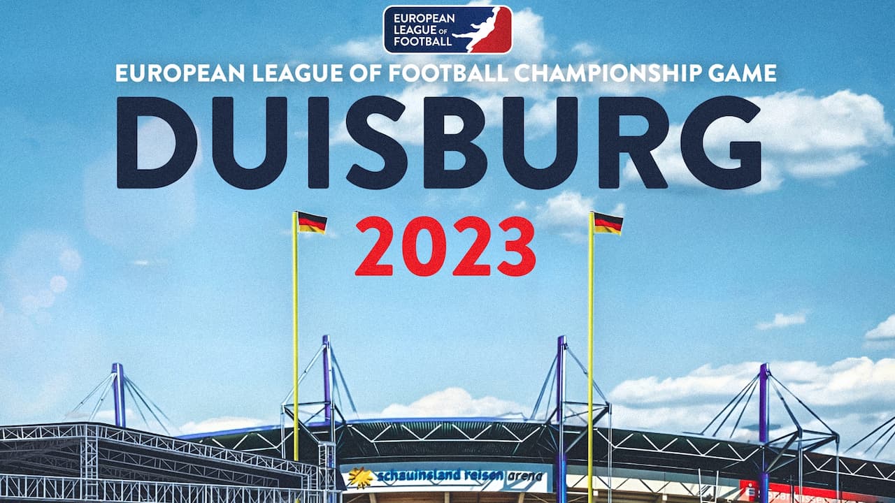 Duisburg 2023: A Championship Game you don‘t want to miss - European League Football
